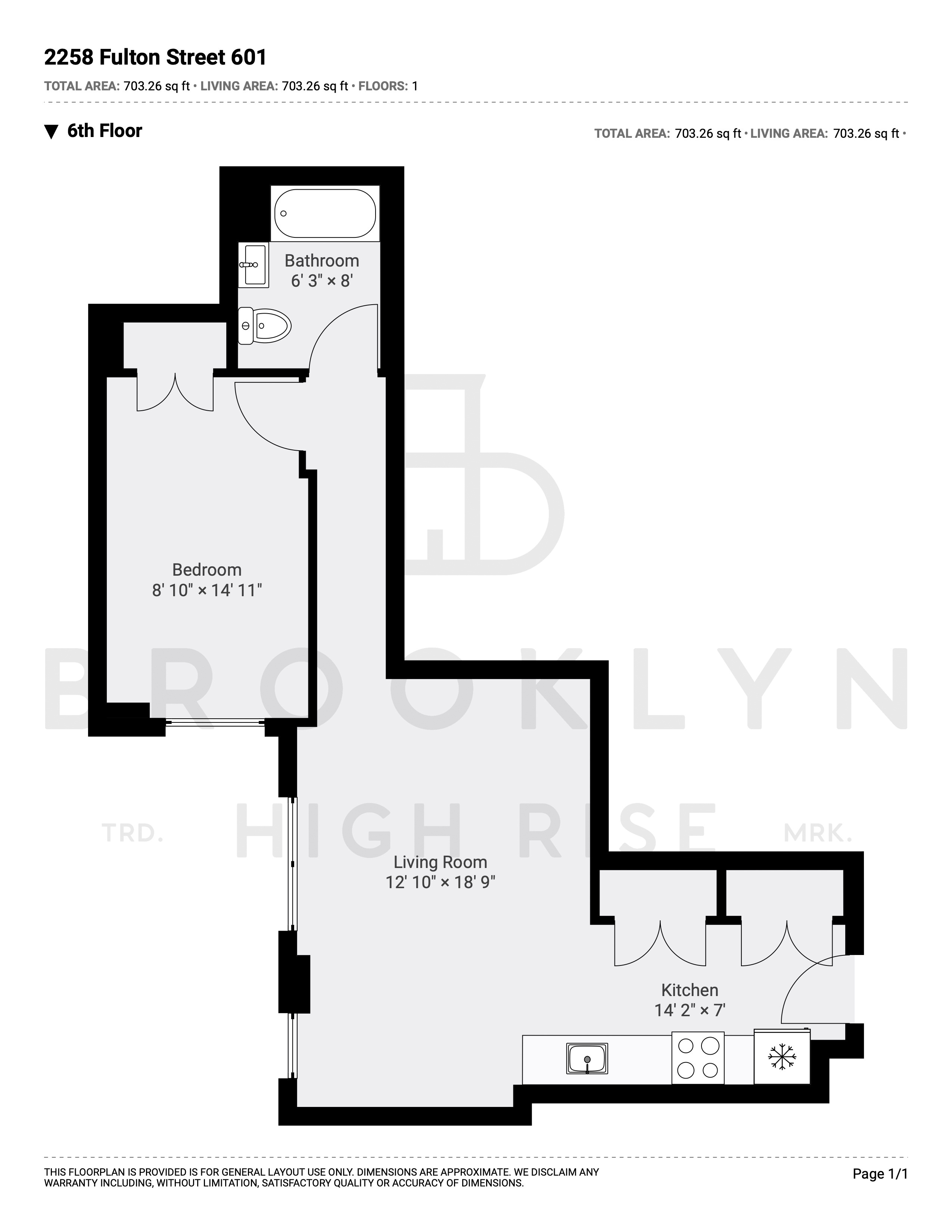 2558 Fulton Street #2J - Brooklyn High Rise LLC